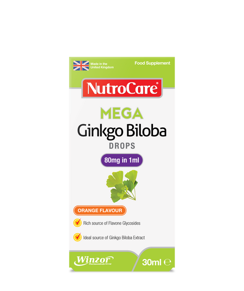 Mega Ginkgo Biloba Drops – Winzor Pharmaceuticals